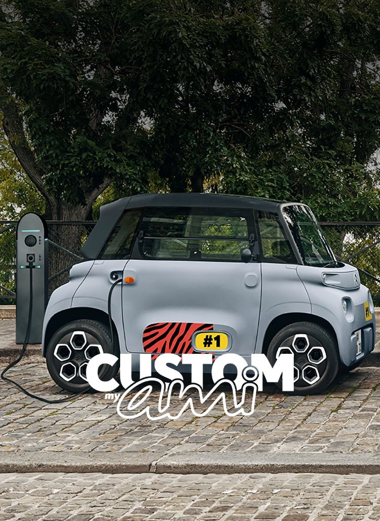 AMI: the small 2-seater electric car