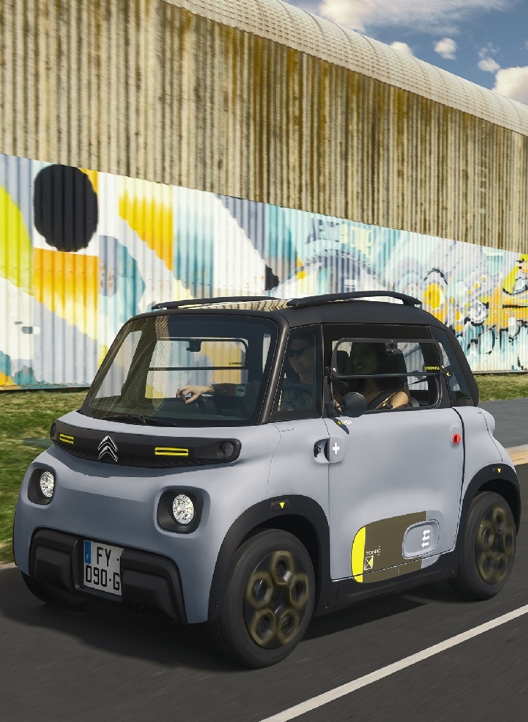 AMI: the small 2-seater electric car